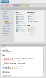 Notepad++ Plugin History - SQL Formatter